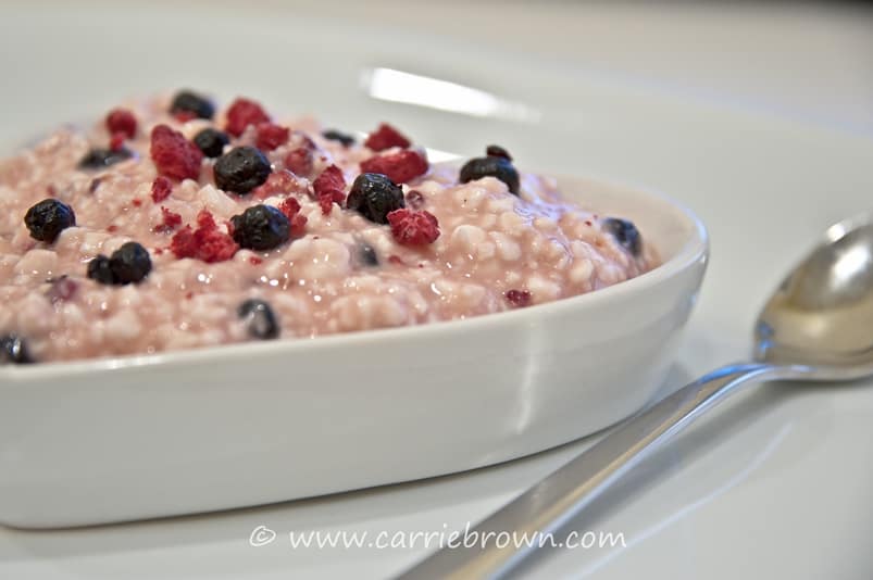 SANE Dessert Recipe: Berry Rice Pudding | SANESolution: #1 Gut & Brain ...